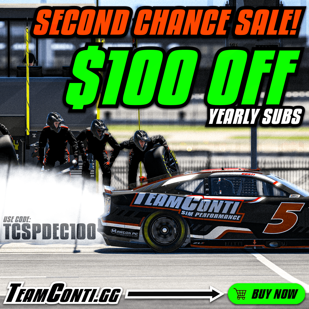 iRacing & NASCAR 25 Setup Releases & News – Team Conti Sim Performance