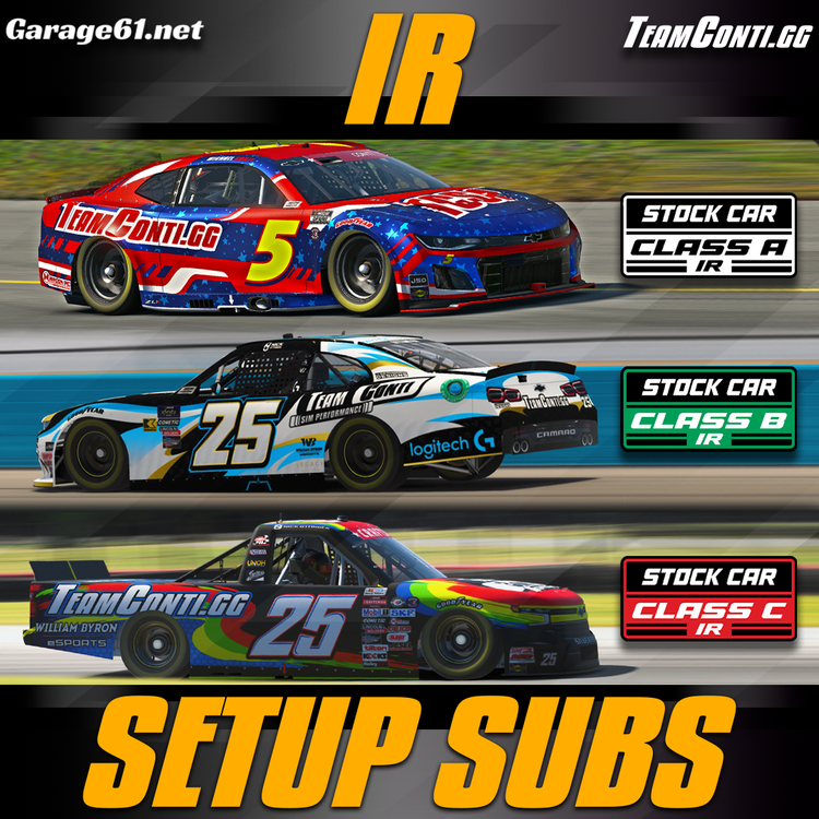 iRacing - NASCAR Cup Quick Adjustment Guide – Team Conti Sim Performance