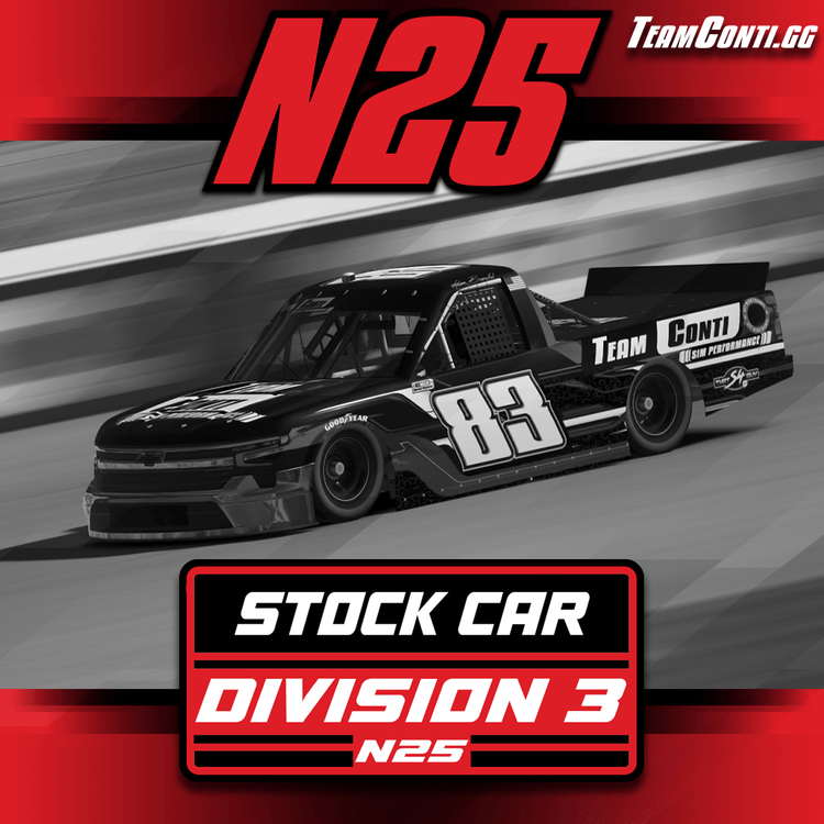 NASCAR 25 Quick Adjustment Guide – Team Conti Sim Performance