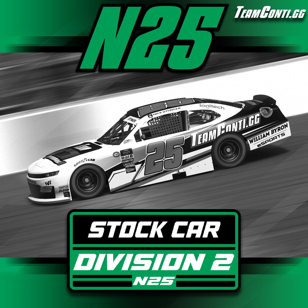 NASCAR 25 Quick Adjustment Guide – Team Conti Sim Performance