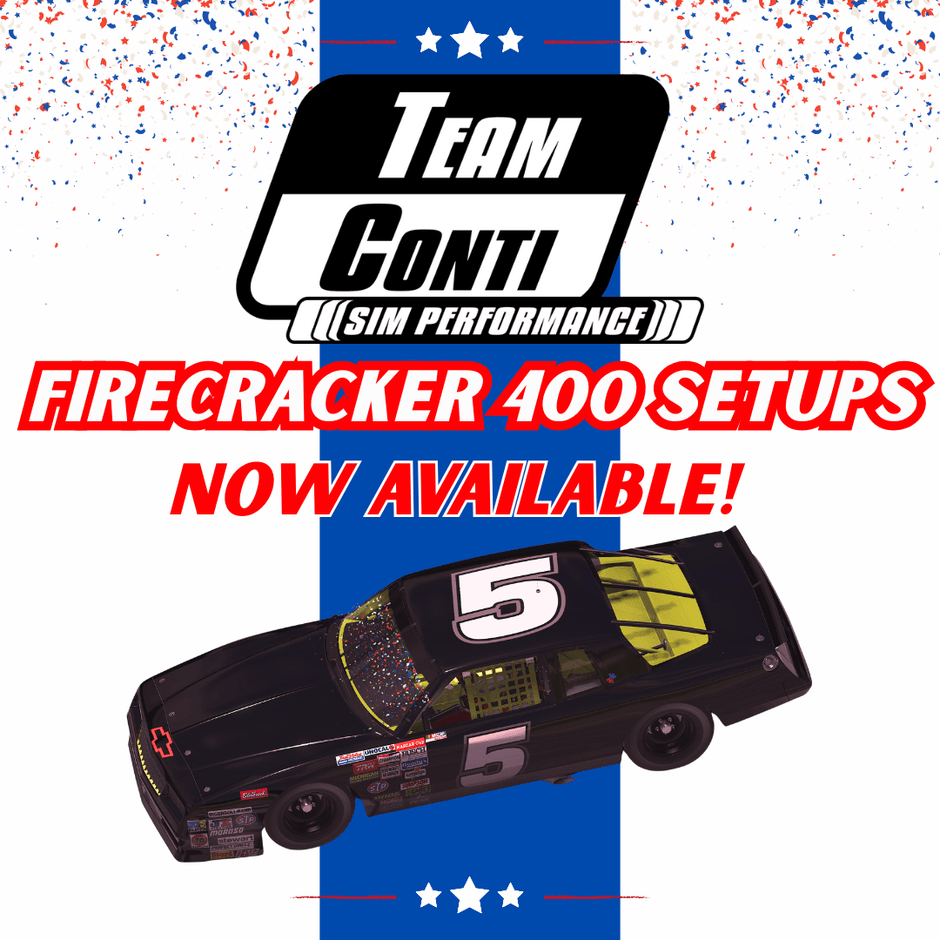 iRacing Oval Setup Packs – Team Conti Sim Performance
