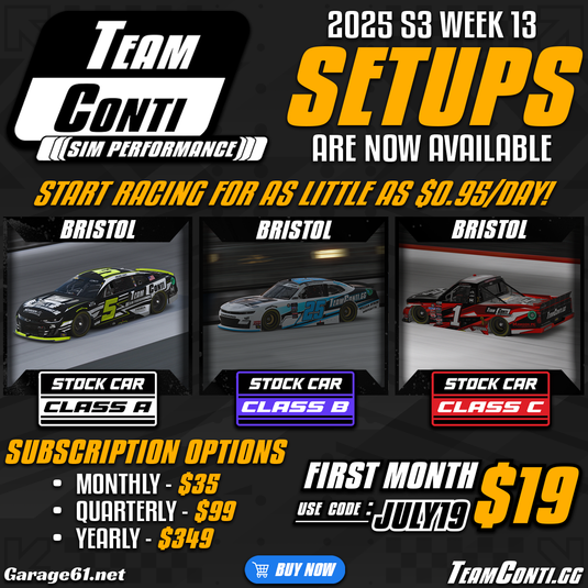 Home page – Team Conti Sim Performance