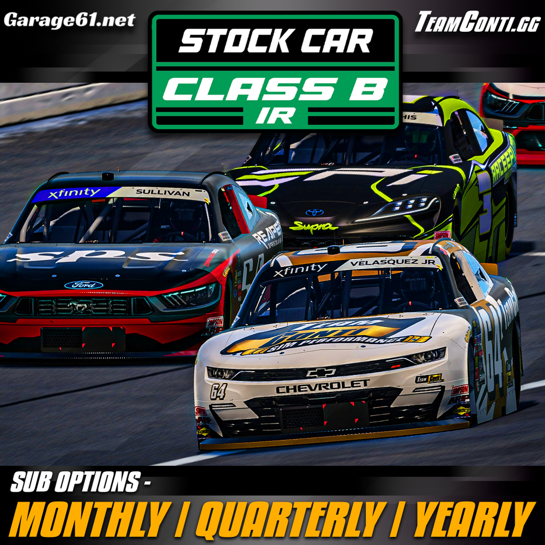 iRacing Oval Setup Subscriptions – Team Conti Sim Performance