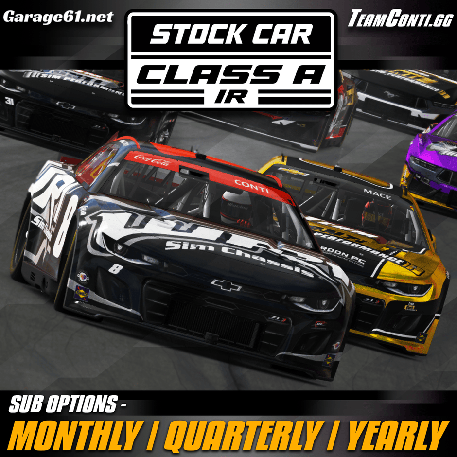 iRacing Oval Setup Subscriptions – Team Conti Sim Performance