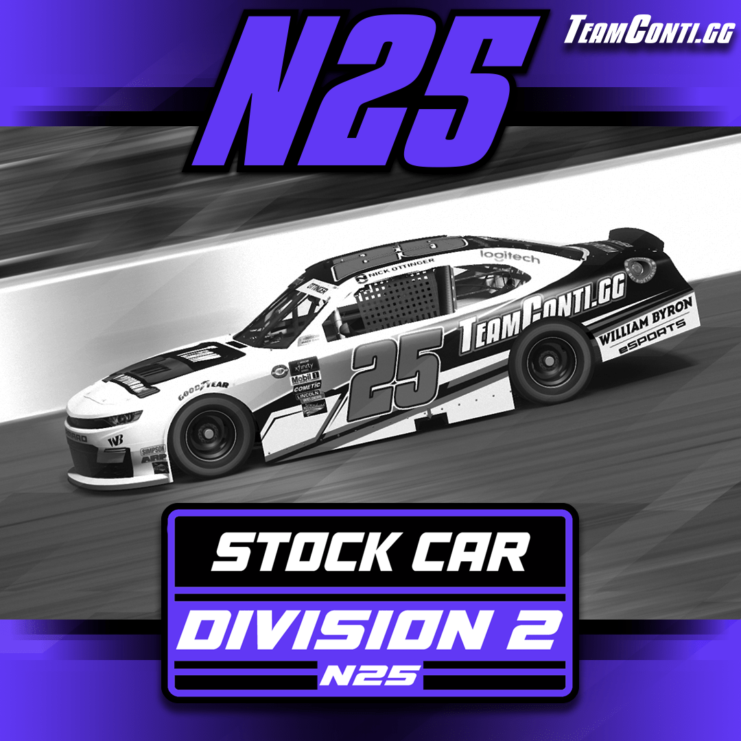 NASCAR 25 Setup Packs – Team Conti Sim Performance