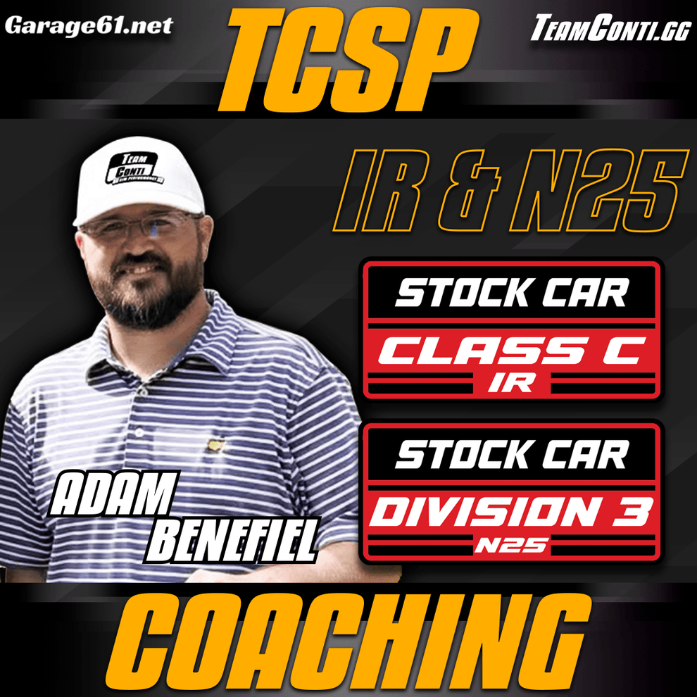 iRacing Performance Coaching: 1-on-1 w/Dustin Hall or Adam Benefiel ...